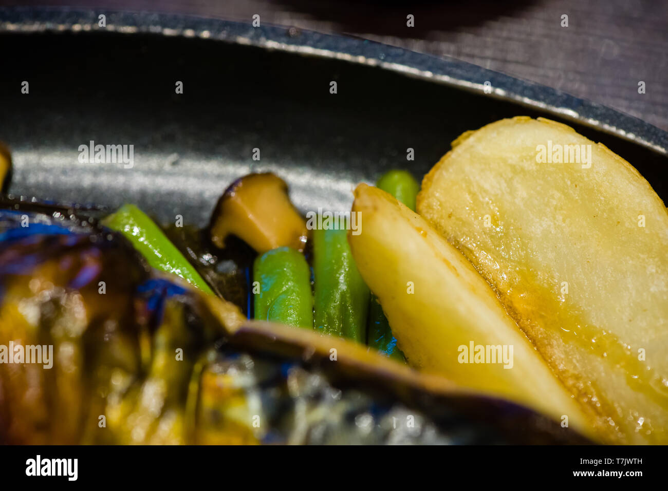 delicious japan food style menu.traditional japanese local food Saba ...