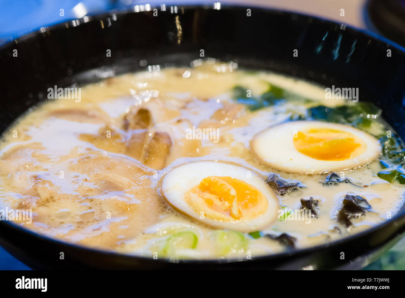 delicious japan food style menu.traditional japanese local Ramen noodle ...
