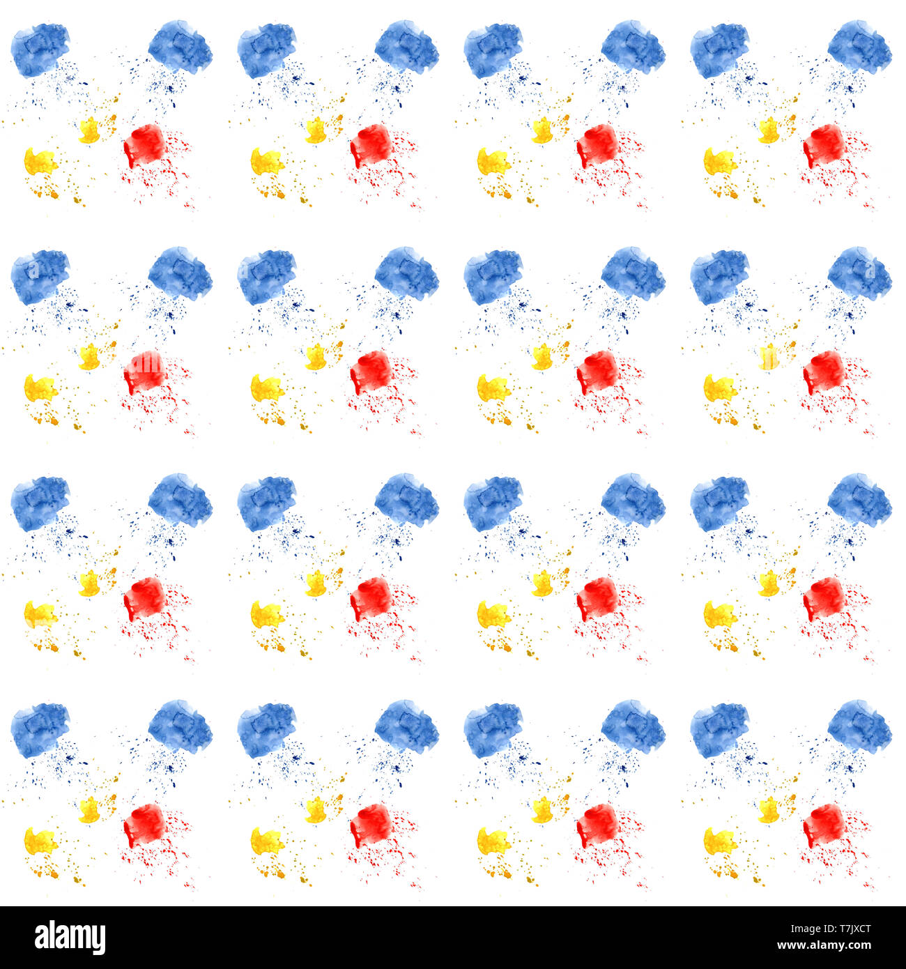 Seamless pattern in grunge Cut Out Stock Images & Pictures - Alamy