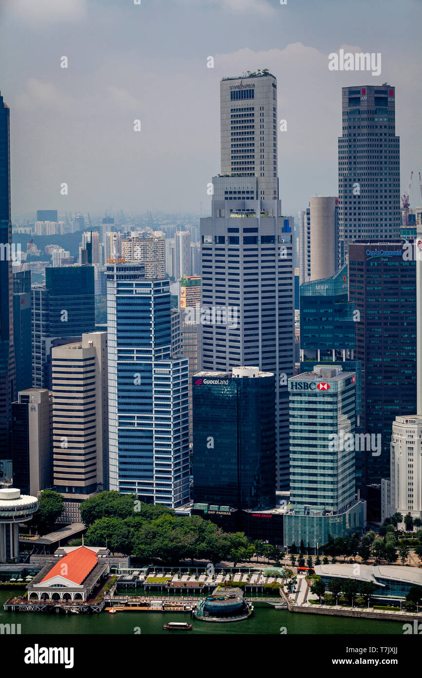 The Singapore Skyline, Singapore, South East Asia Stock Photo - Alamy