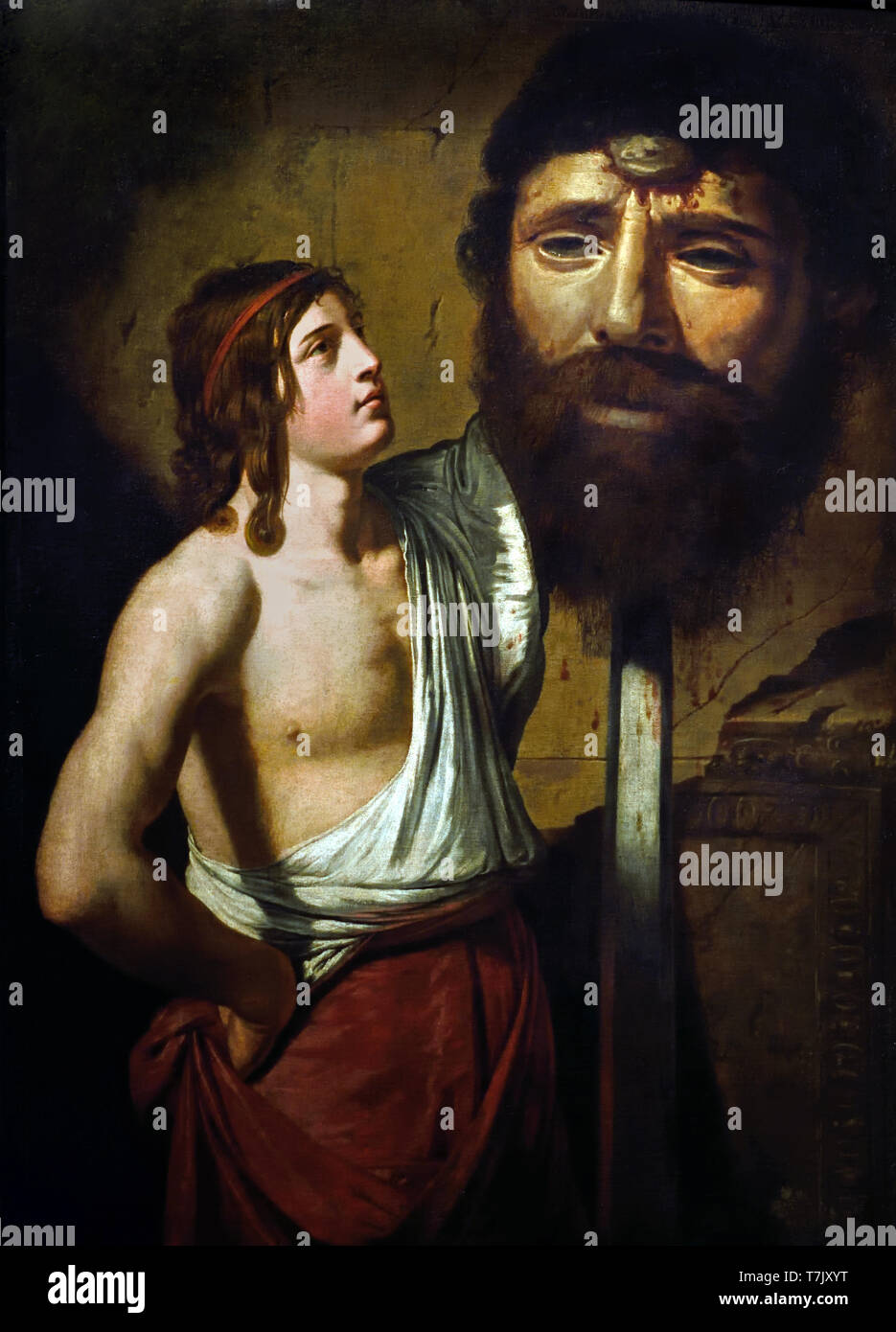 David with the head of goliath hi-res stock photography and images - Alamy
