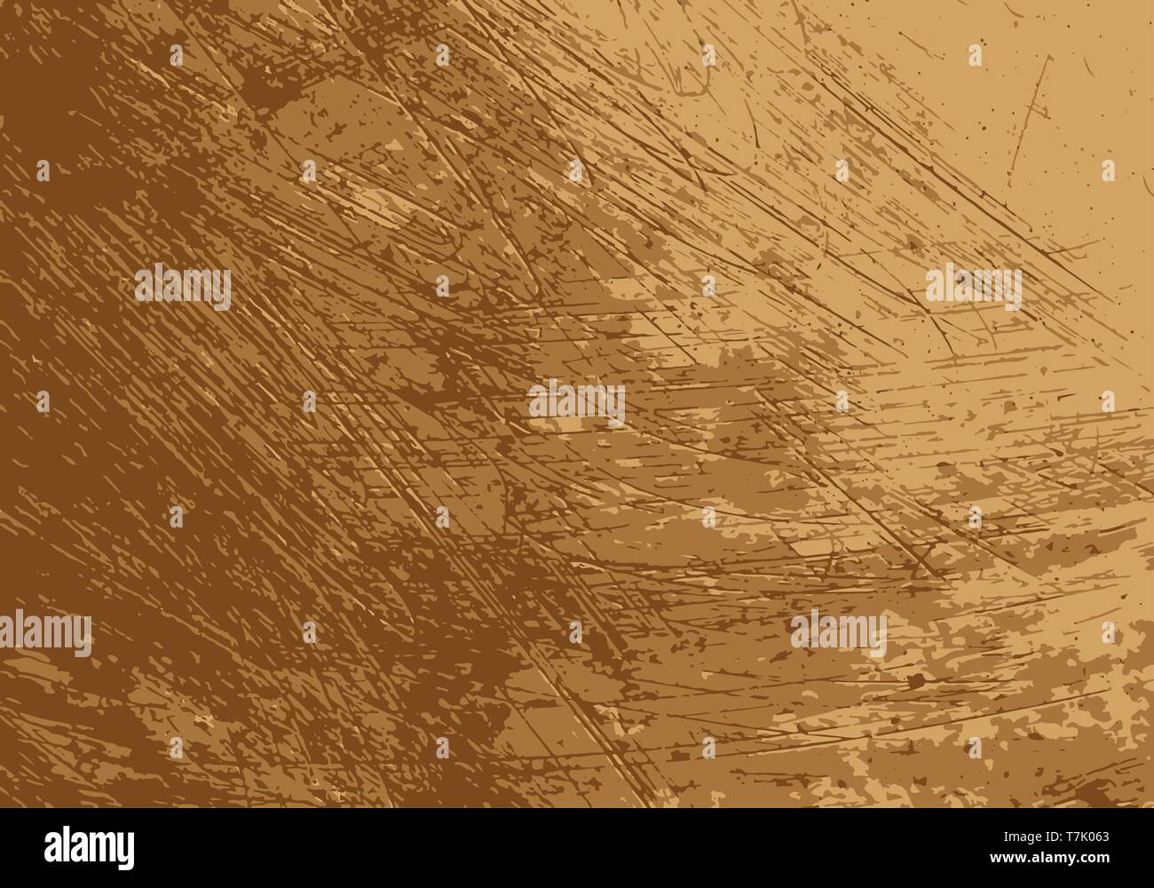 Grunge texture background. Vector illustration. Abstract textured brown ...