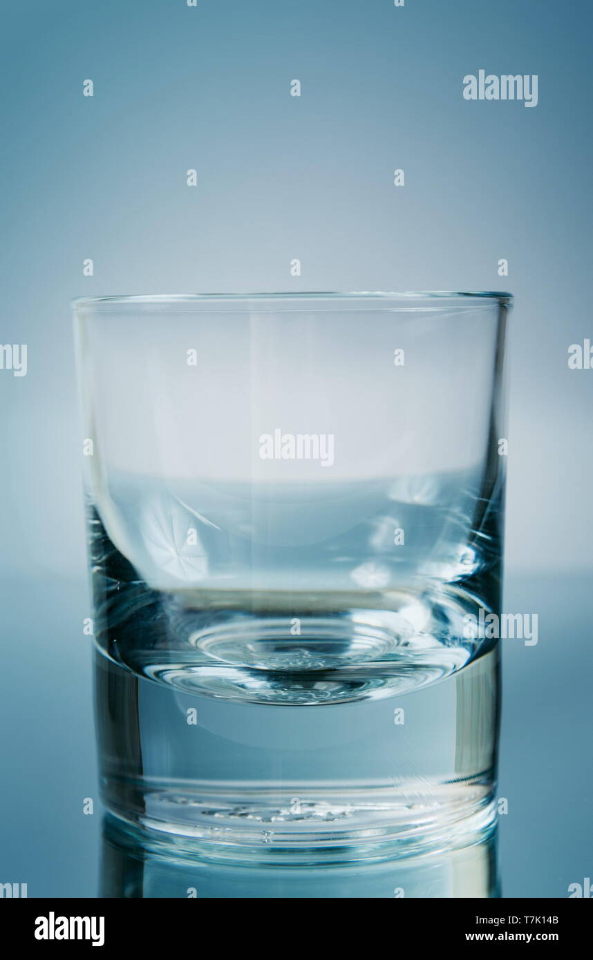Empty realistic drinking glass hi-res stock photography and images - Alamy