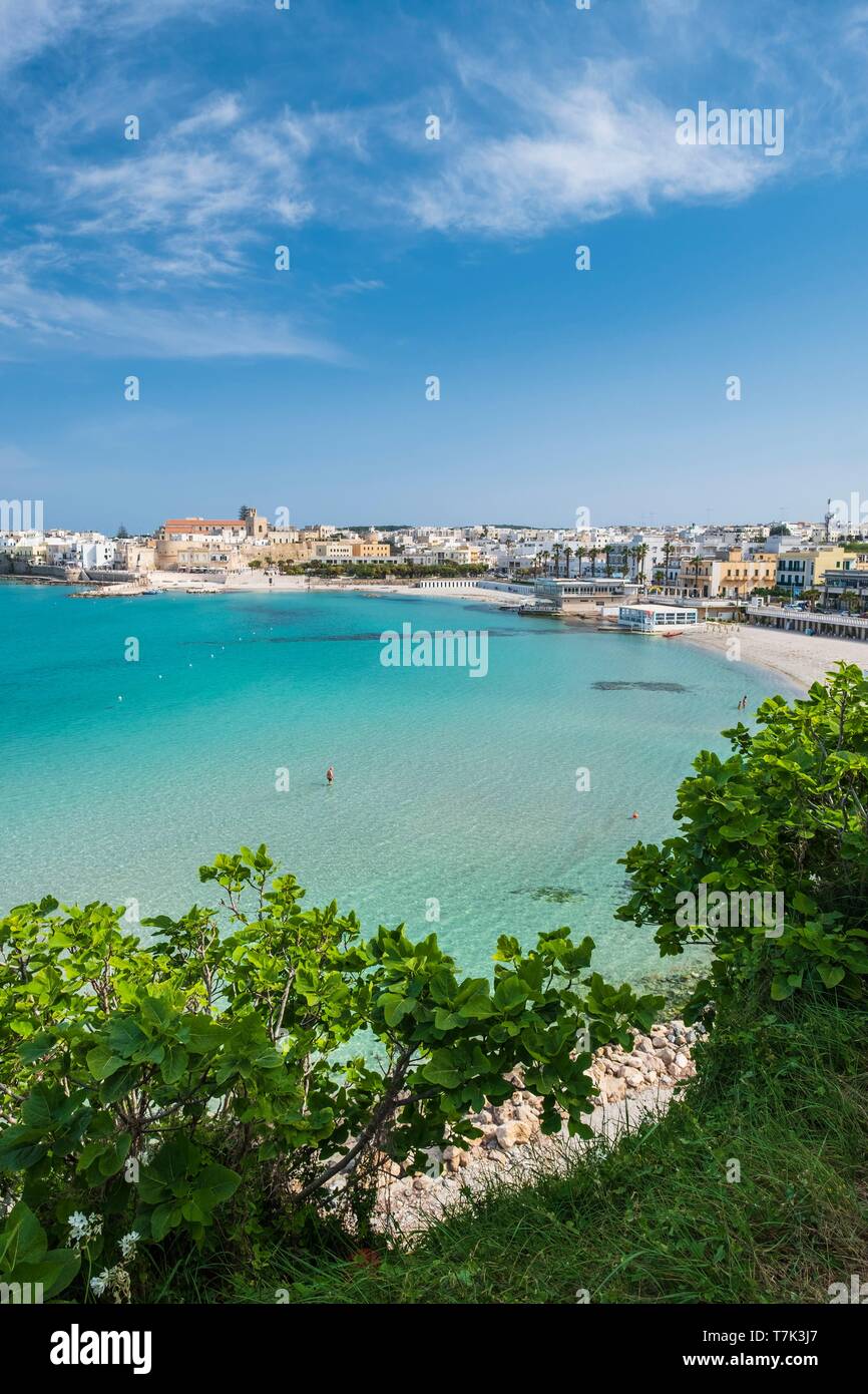 Italy, Apulia, Salento region, Otranto, Lido Camillo Stock Photo - Alamy