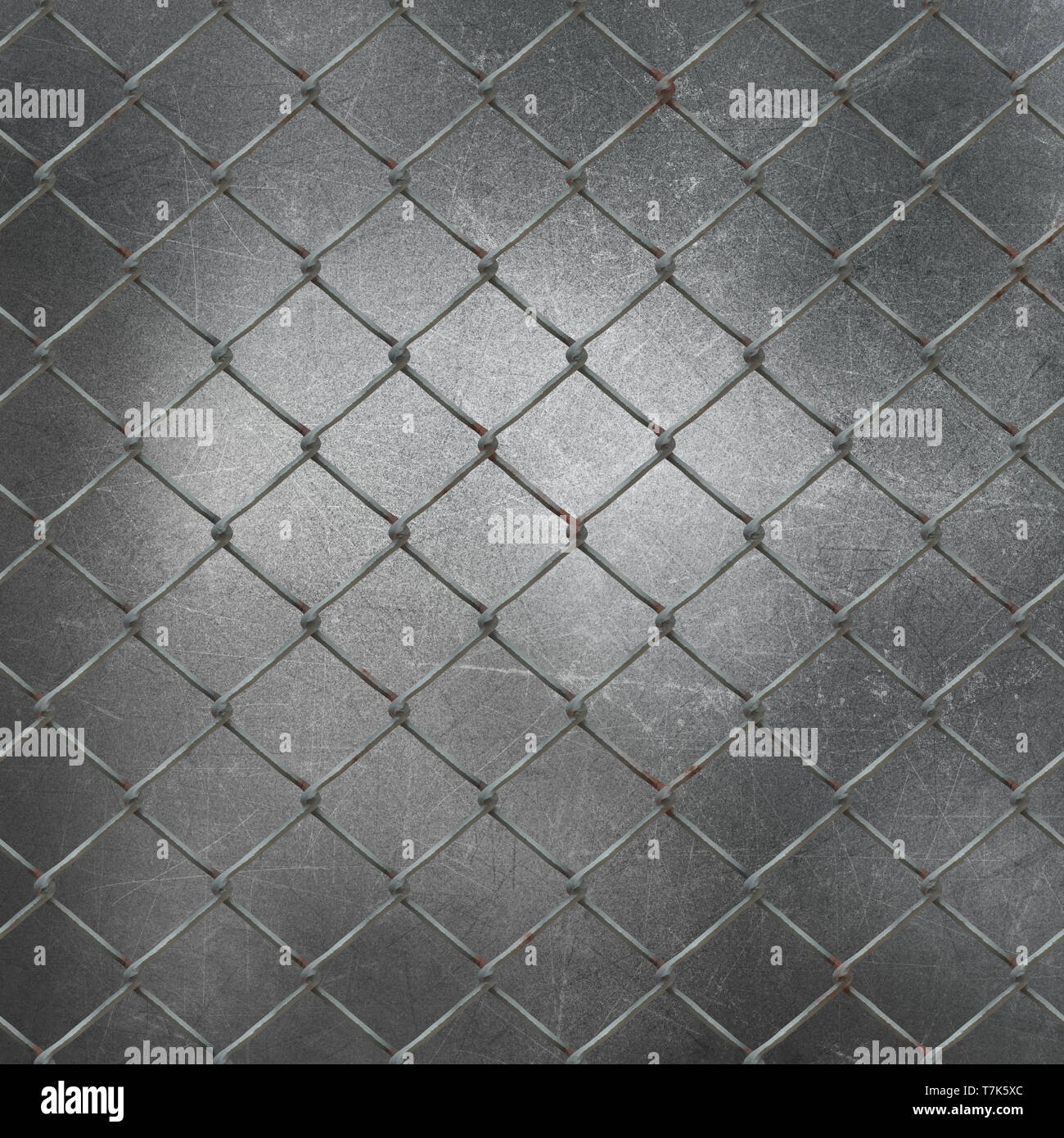 3D render of a wire mesh on grunge metal background Stock Photo - Alamy