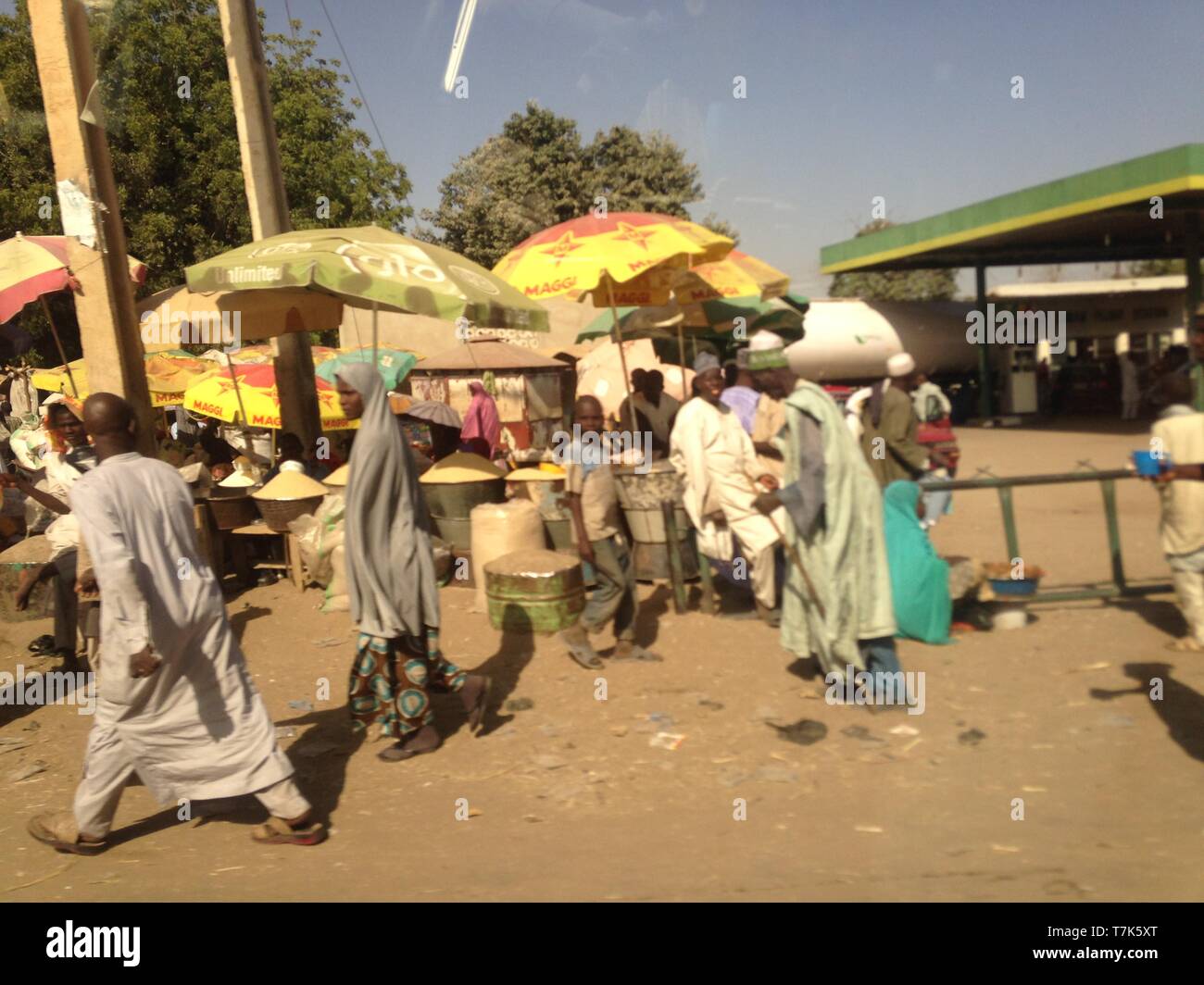 Nigeria's illegal mining people working in the illegal mining site ...