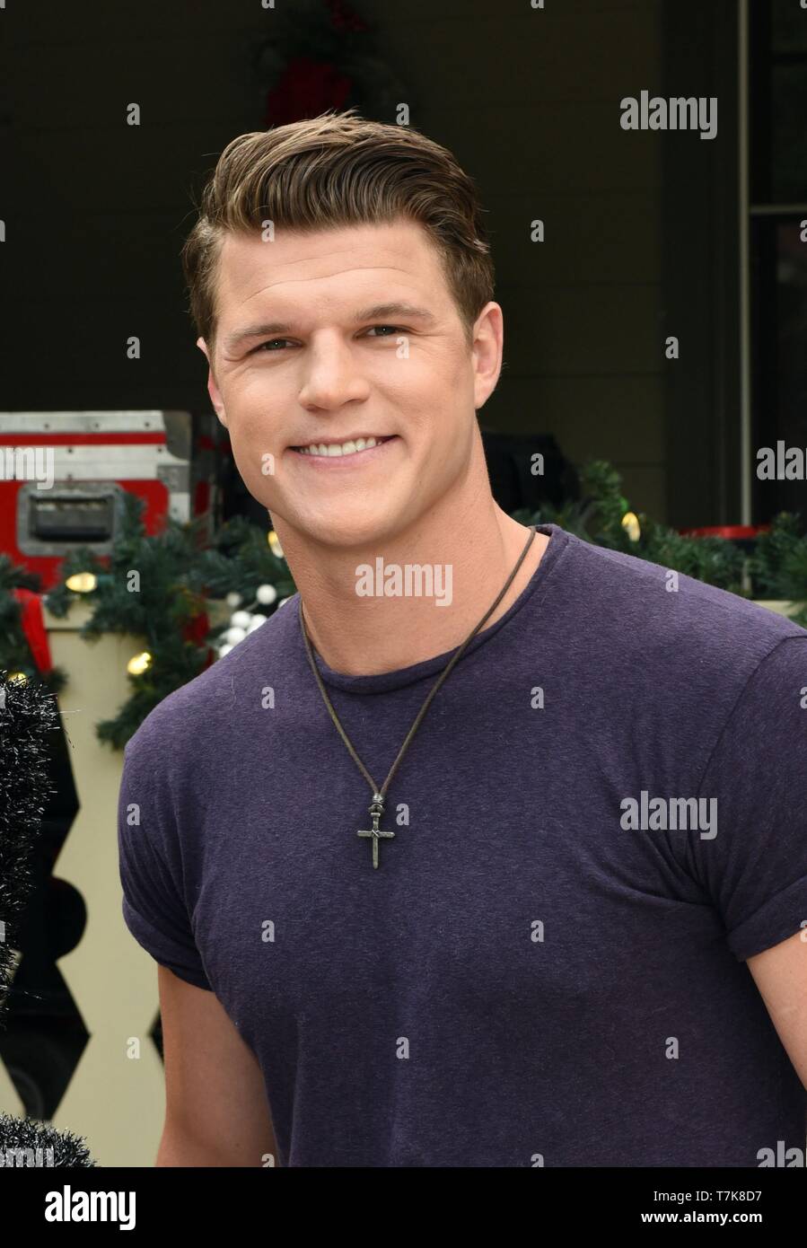 Helen, GA, USA. 7th May, 2019. Ben VanderMey on location for Hallmark ...