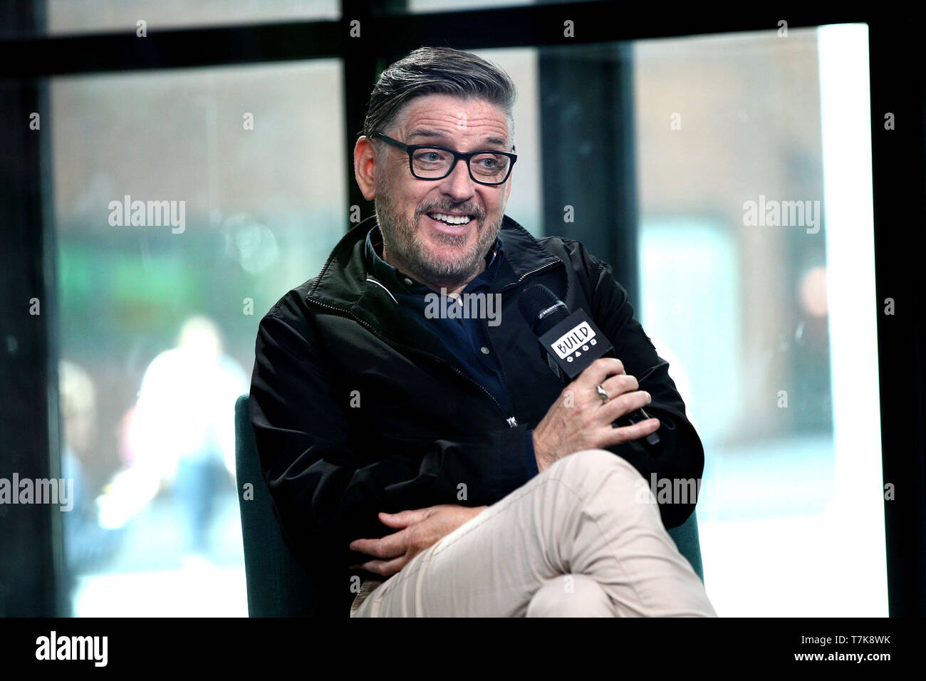 New York, USA. 7 May, 2019. Craig Ferguson at the BUILD Series with ...