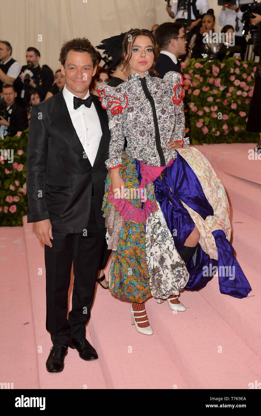 New York, NY, USA. 6th May, 2019. Dominic West, Catherine FitzGerald at ...