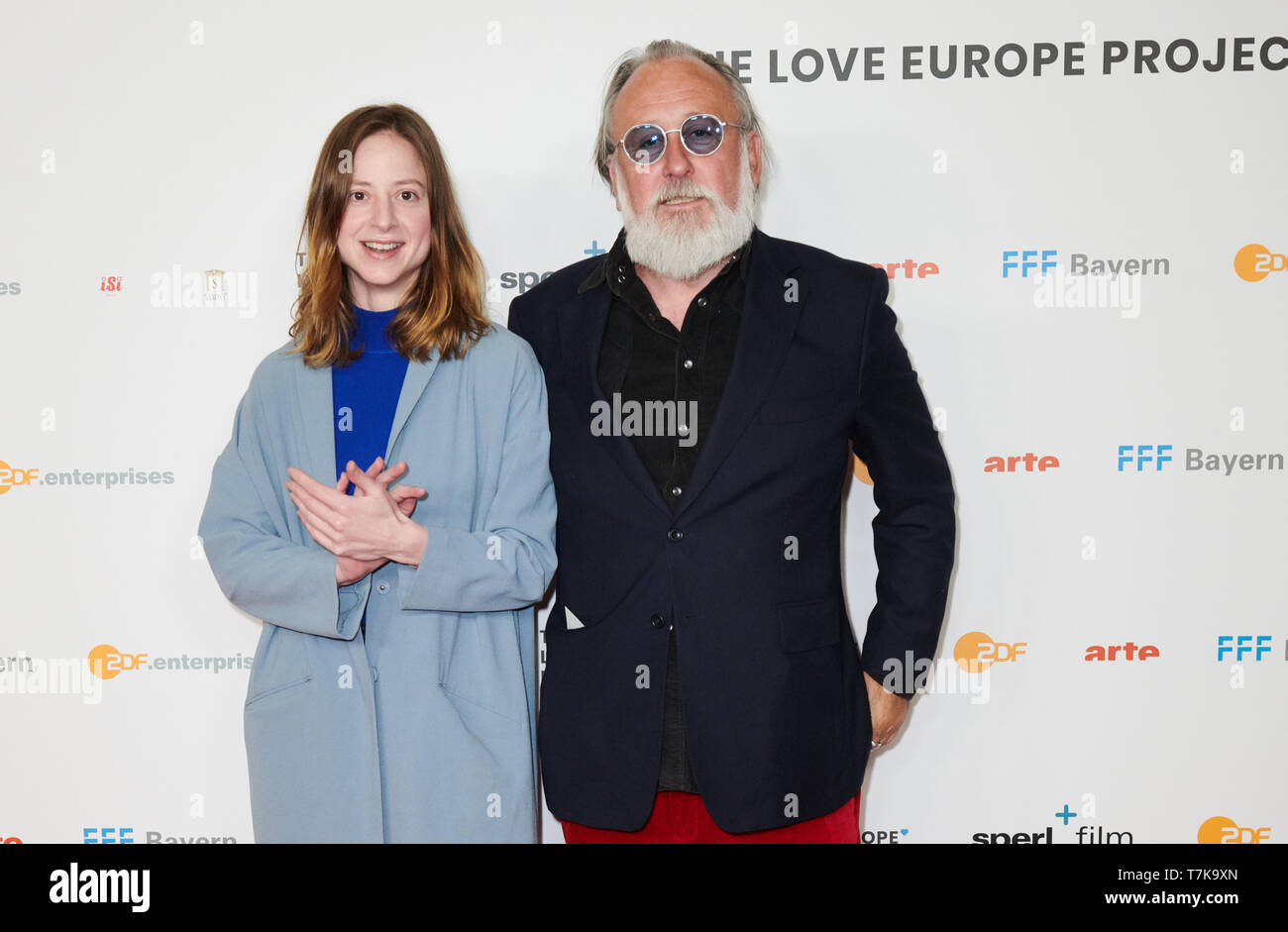 Berlin, Germany. 07th May, 2019. Sandra von Ruffin, actress, and ...