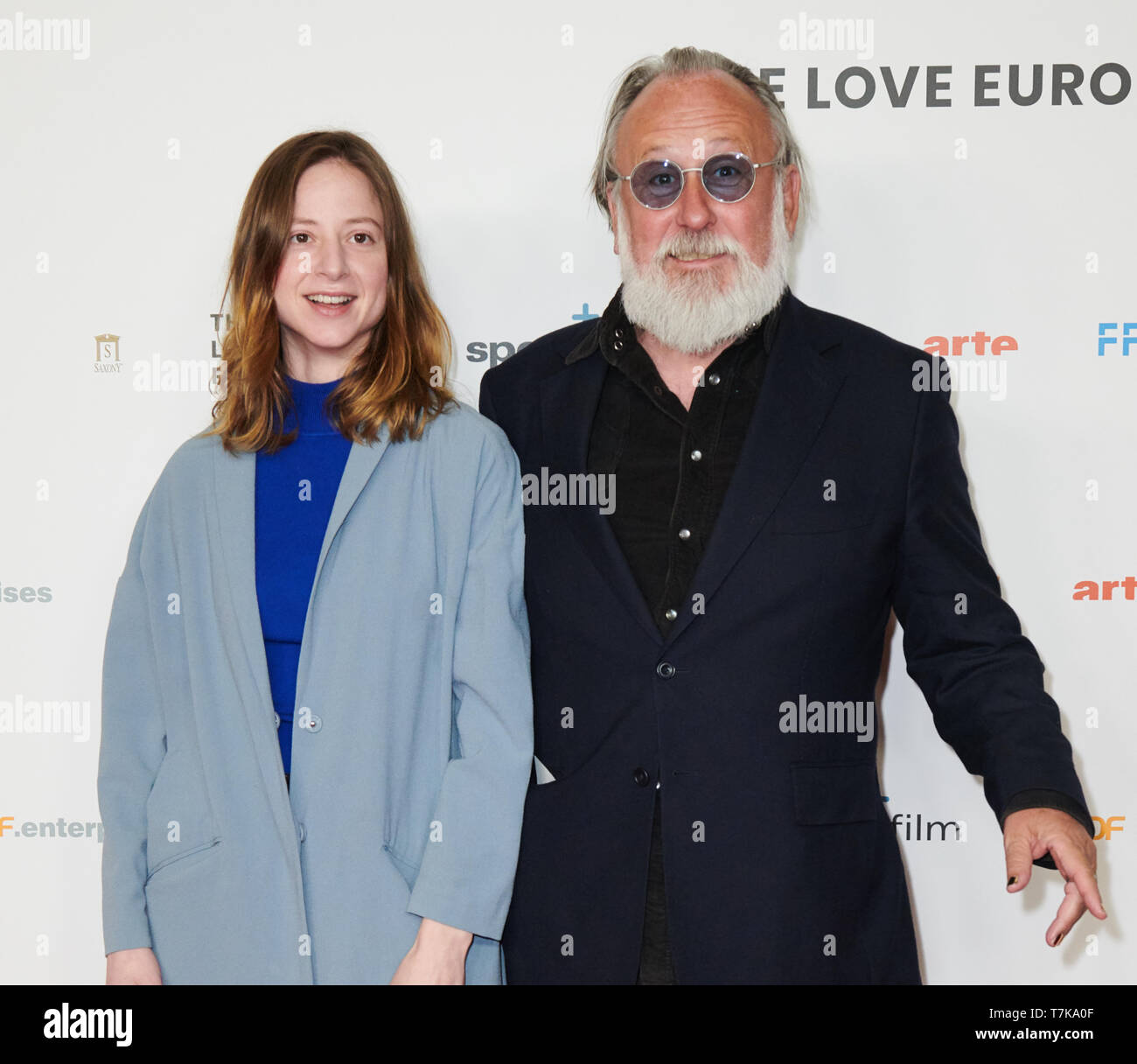 Berlin, Germany. 07th May, 2019. Sandra von Ruffin, actress, and ...