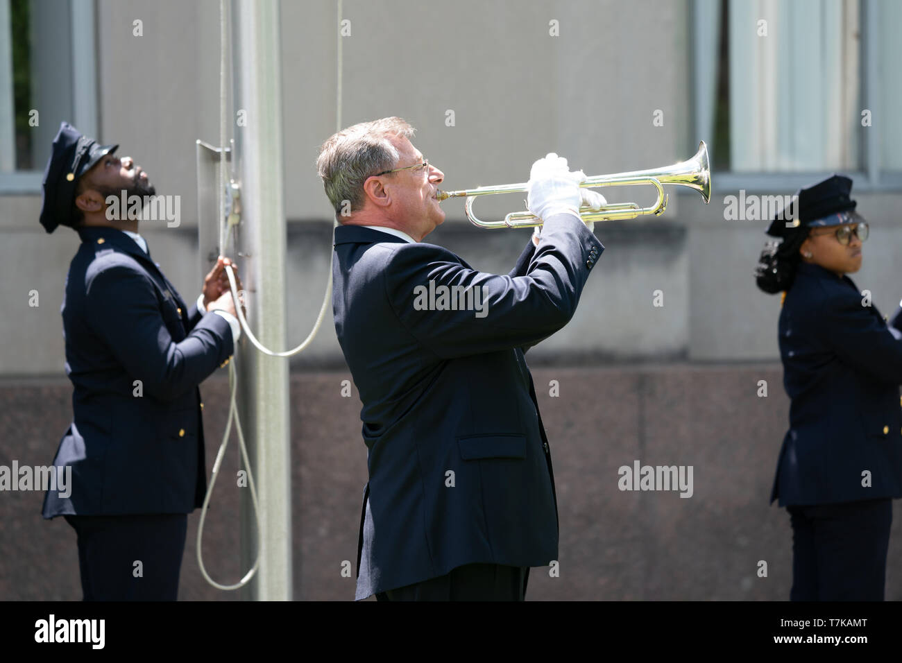 Washington, United States Of America. 06th May, 2019. Taps is played by ...
