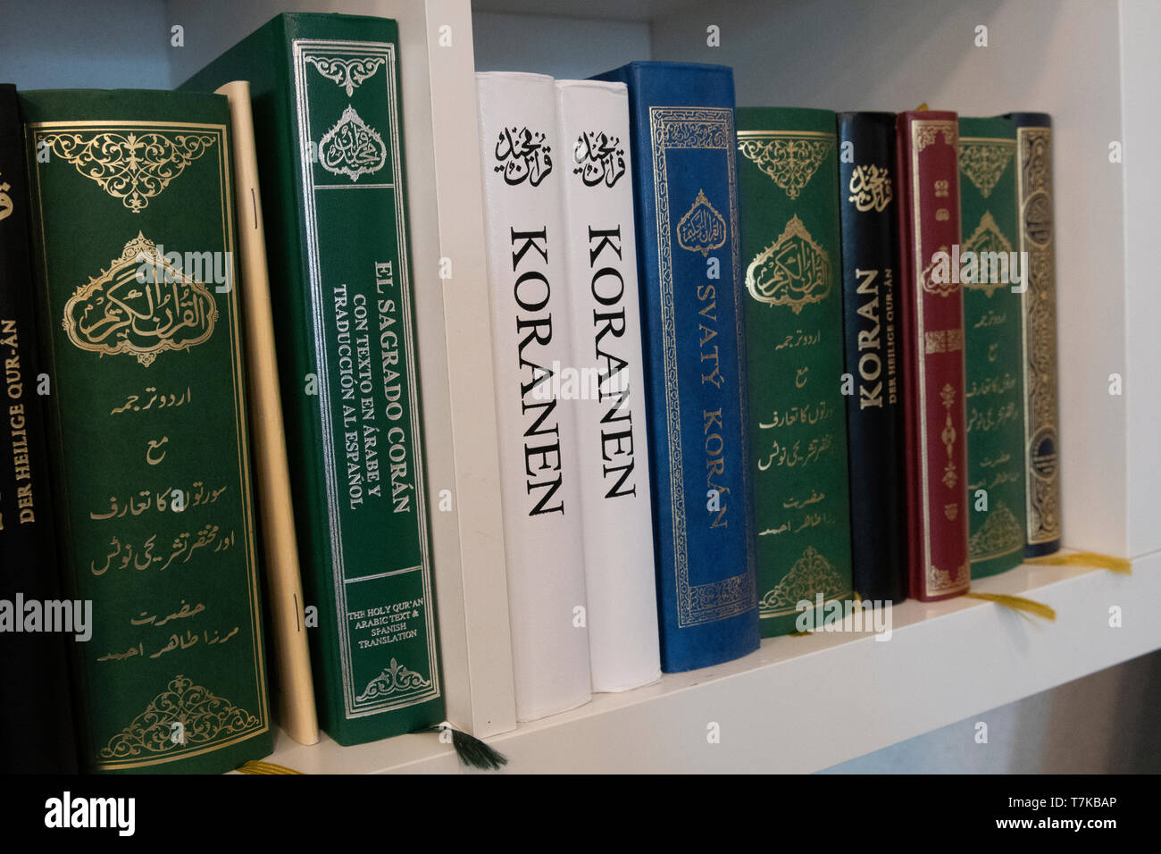 Berlin, Germany. 07th May, 2019. The Koran, the holy script of Islam ...