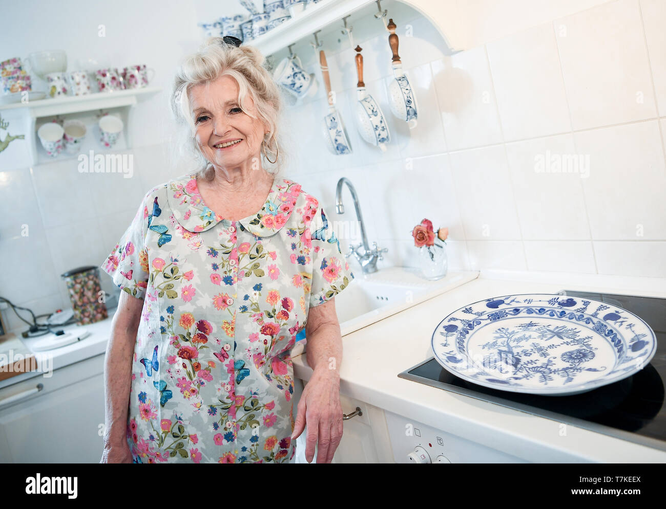 29 April 2019, Berlin: EXCLUSIVE - Helga Piur, actress, is standing in ...