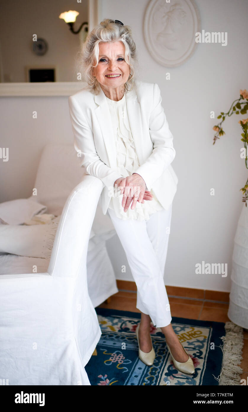 Berlin, Germany. 29th Apr, 2019. EXCLUSIVE - Helga Piur, actress, in ...