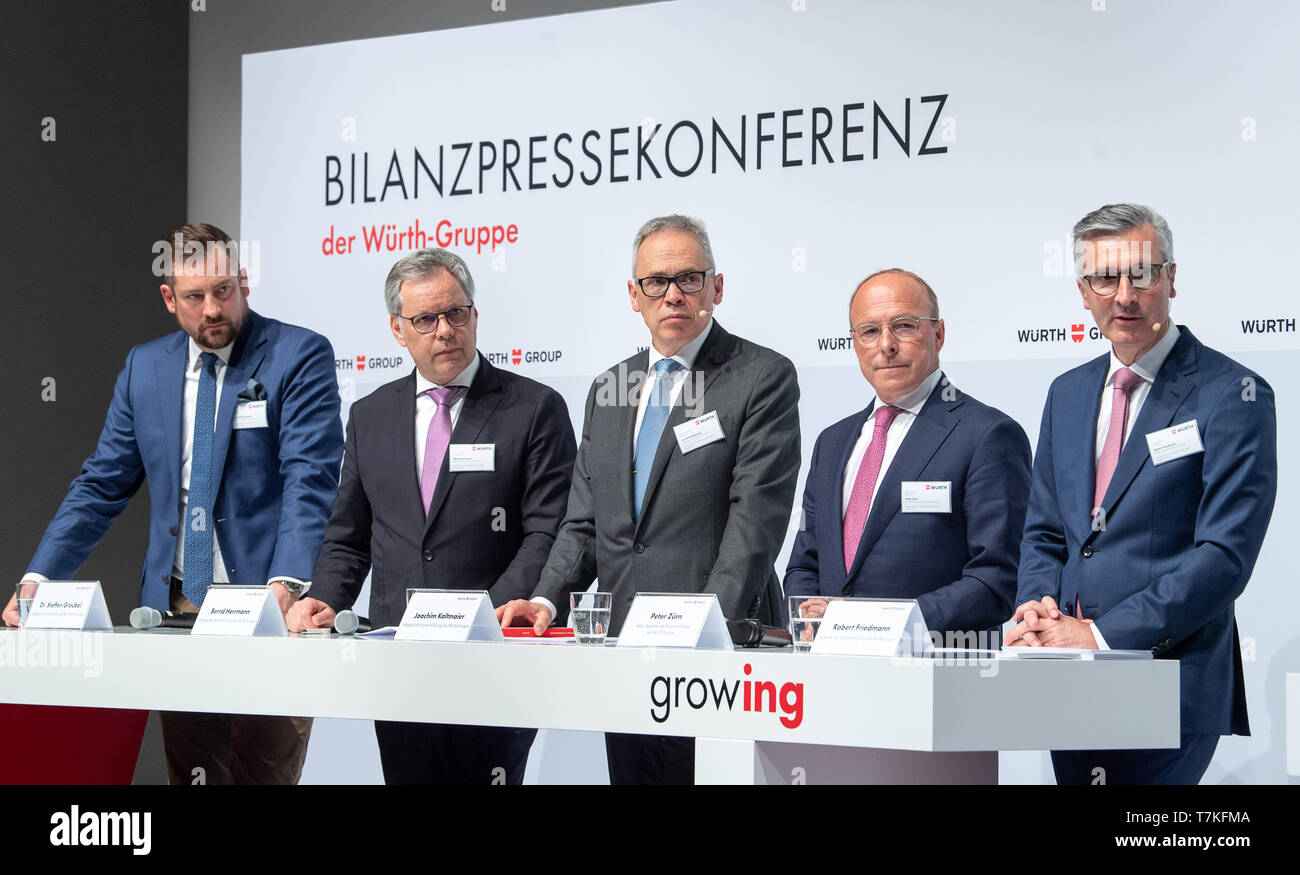 08 May 2019, Baden-Wuerttemberg, Schwäbisch Hall: Steffen Greubel (l-r ...