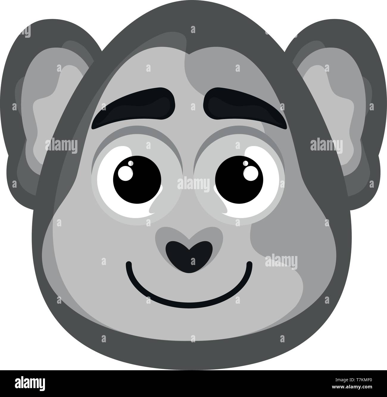 Isolated cute avatar of a gorilla Stock Vector Image & Art - Alamy