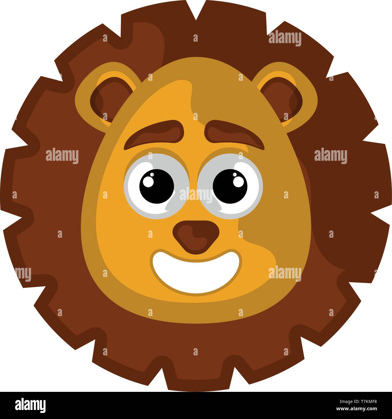 Cartoon lion avatar hi-res stock photography and images - Alamy