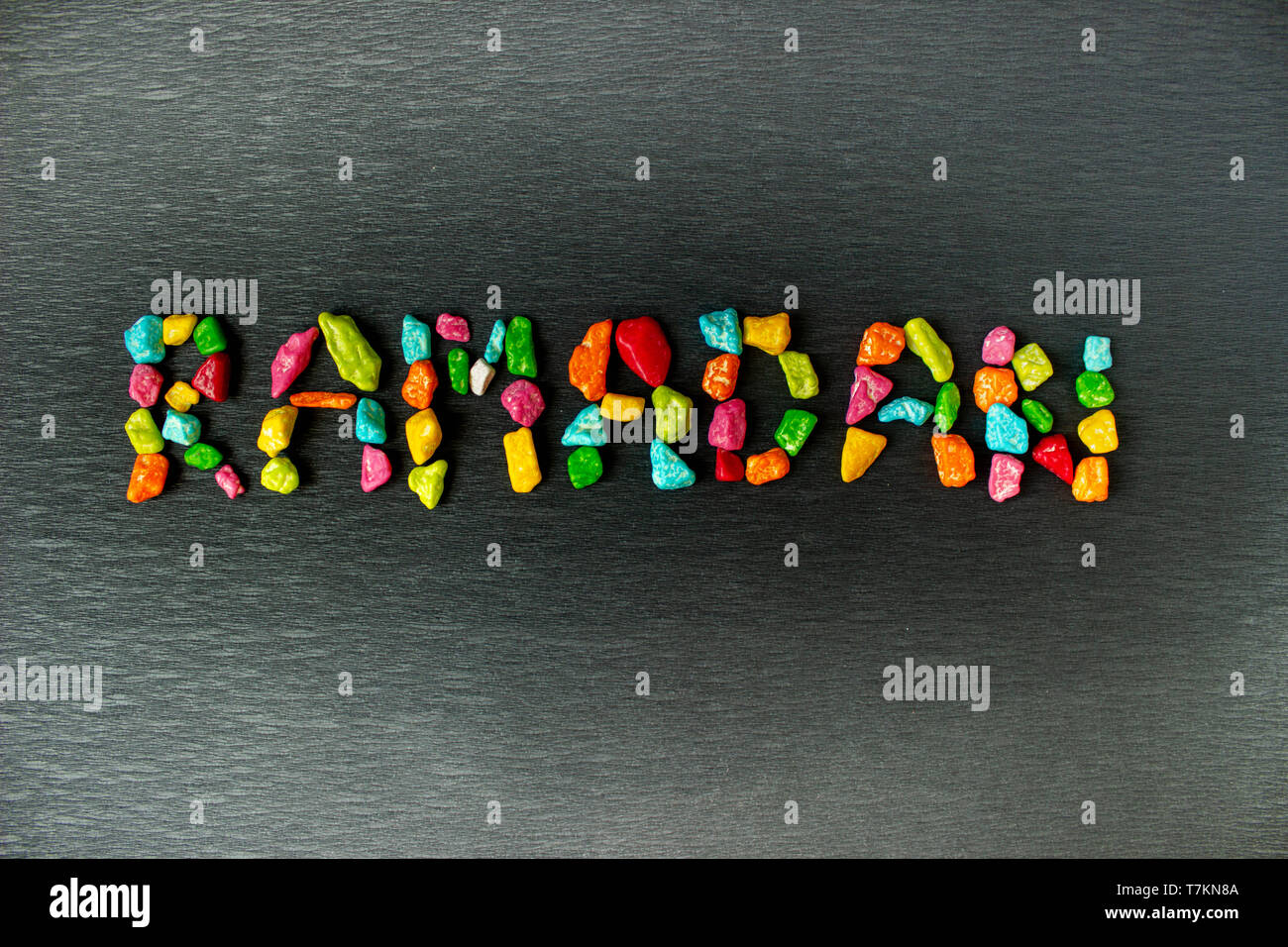 The photo of ramadan karim words for web background or greeting card ...