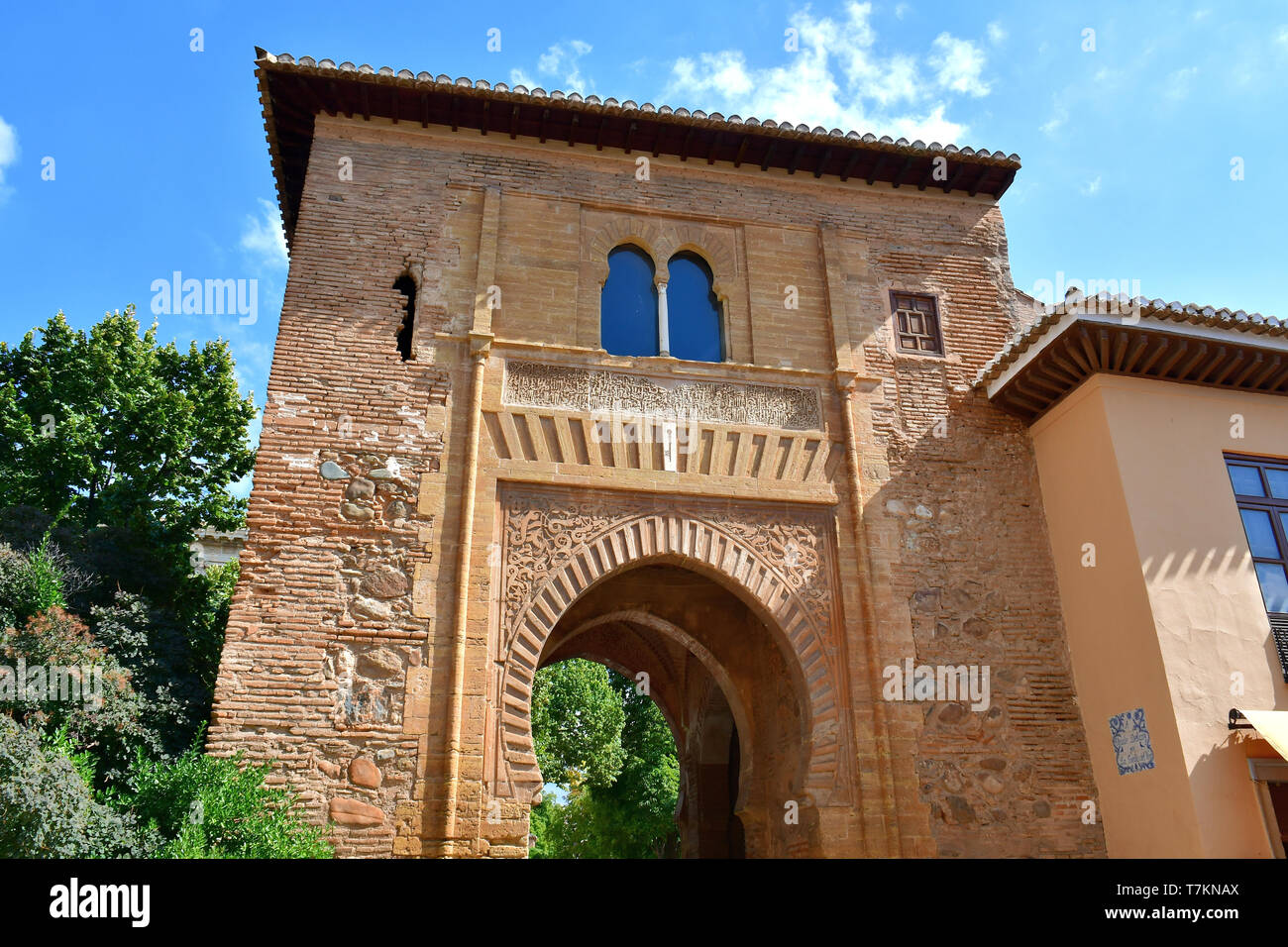 Alhambra, The Red One, Granada, Spain, UNESCO World Heritage Site Stock ...