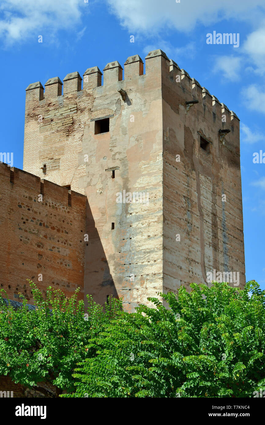 citadel, Alcazaba, Alhambra, The Red One, Granada, Spain, UNESCO World ...