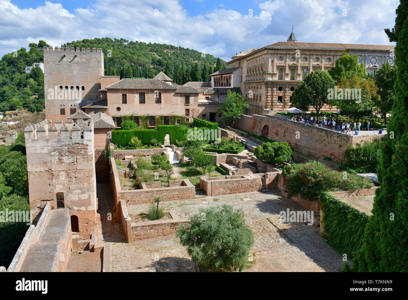 citadel, Alcazaba, Alhambra, The Red One, Granada, Spain, UNESCO World ...