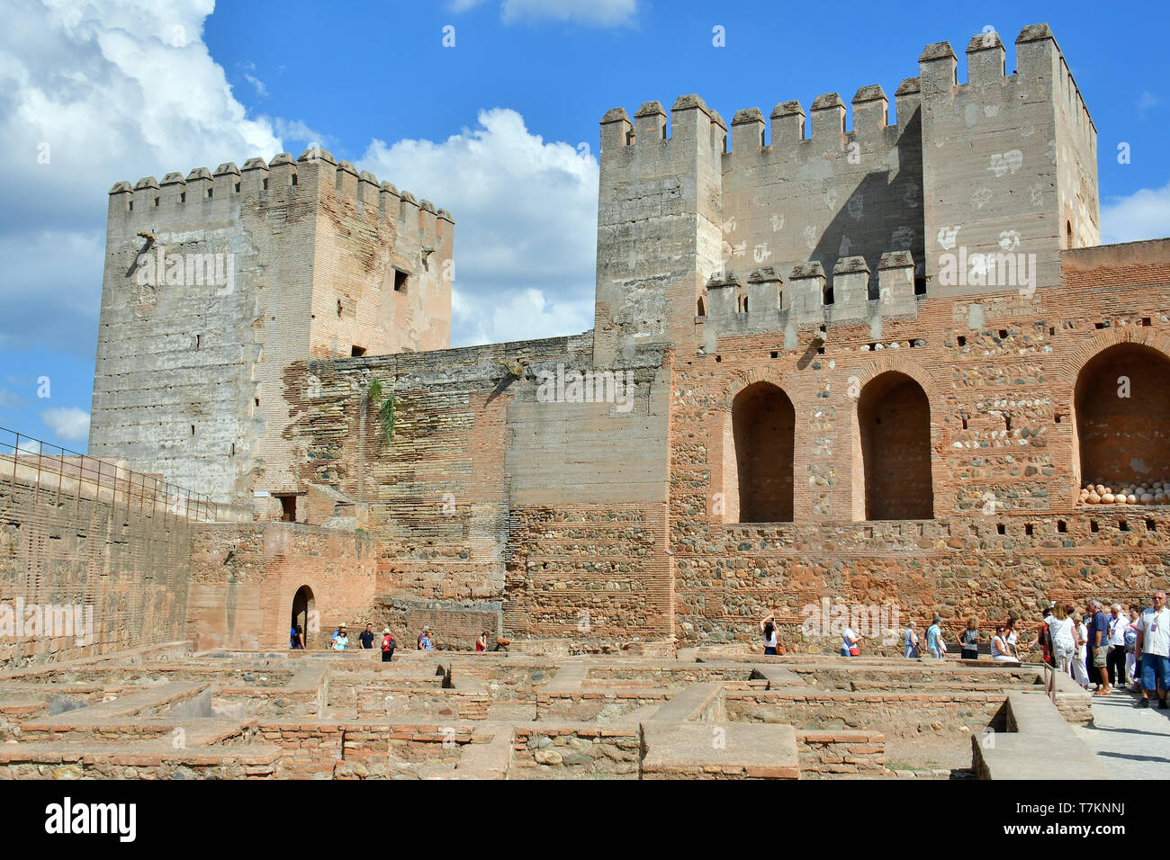 citadel, Alcazaba, Alhambra, The Red One, Granada, Spain, UNESCO World ...