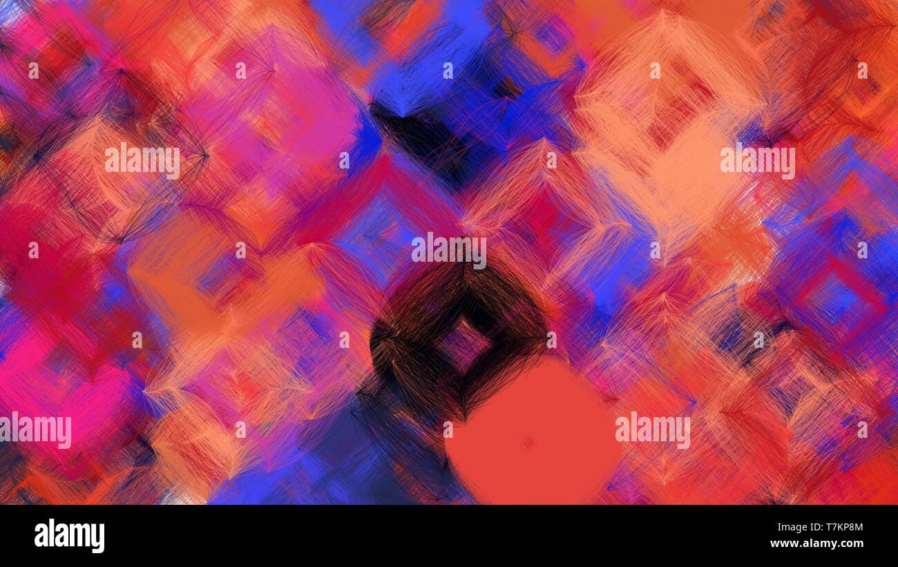 art background with moderate red, midnight blue and dark moderate pink ...