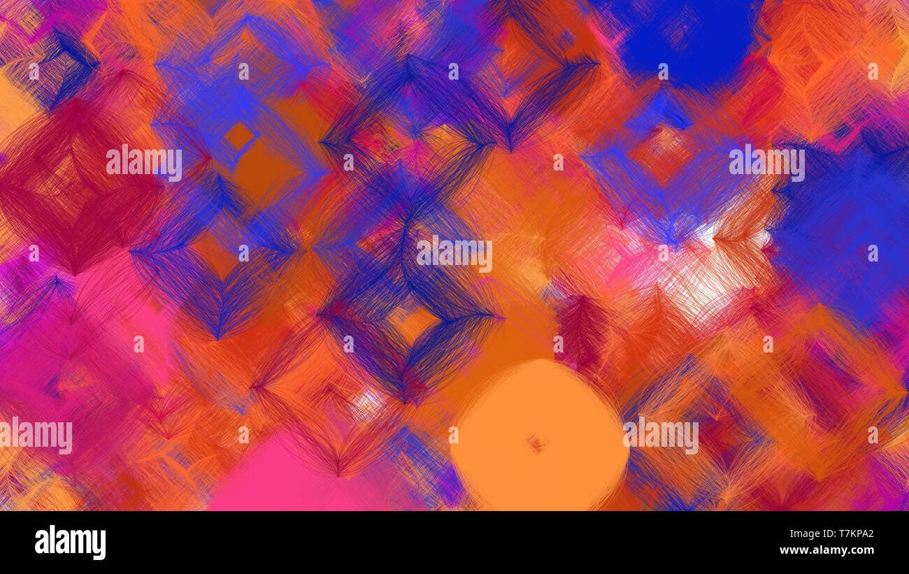 art background with moderate red, dark slate blue and dark moderate ...