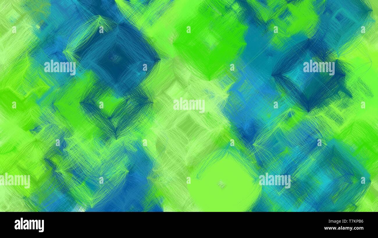 art background with moderate green, pale green and light sea green ...