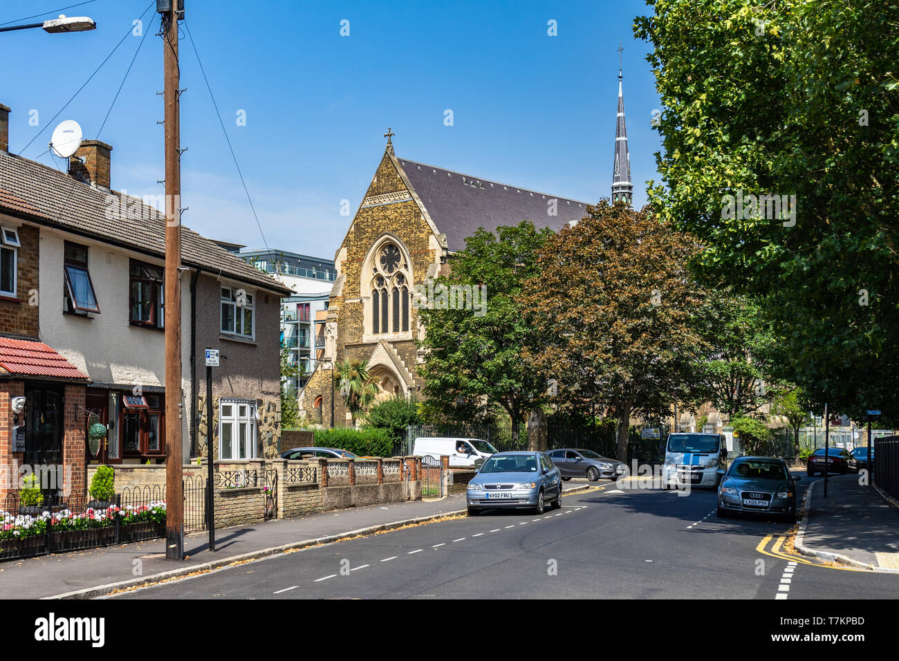 Famous historic building street in London, UK Stock Photo - Alamy