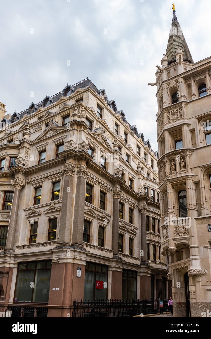 Famous historic building street in London, UK Stock Photo - Alamy