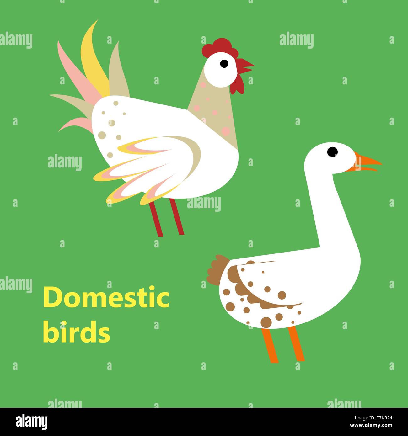 English countryside birds Stock Vector Images - Alamy