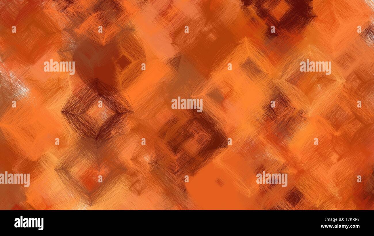 art background with coffee, maroon and coral colors. modern dynamic ...