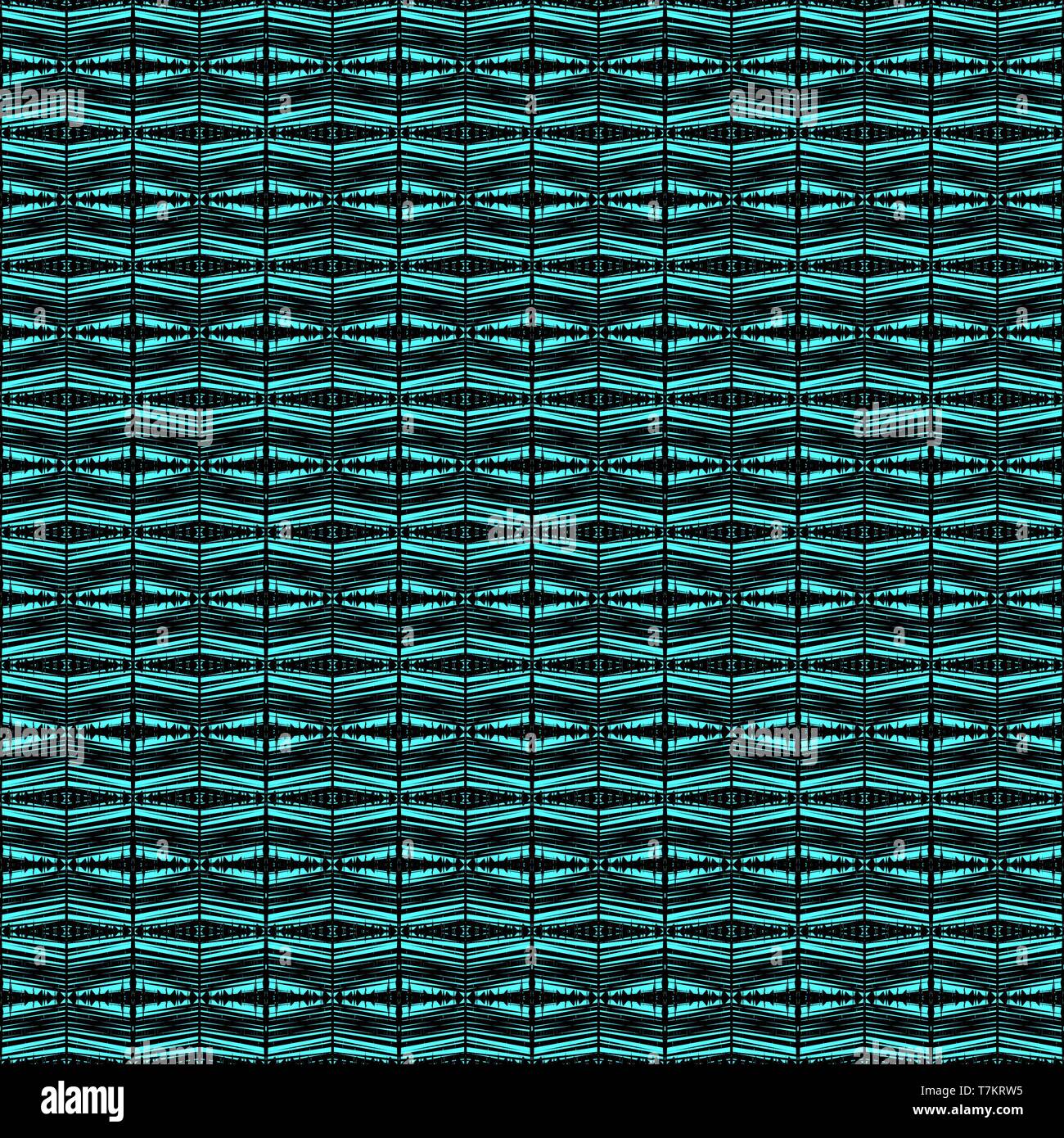 dark seamless and tileable pattern with turquoise, black and teal green ...