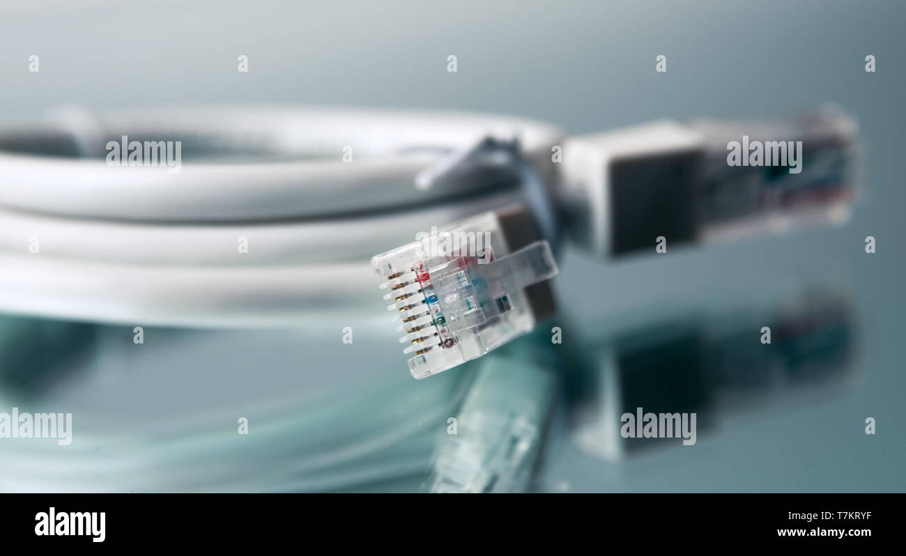 Network cables concept office hi-res stock photography and images - Alamy