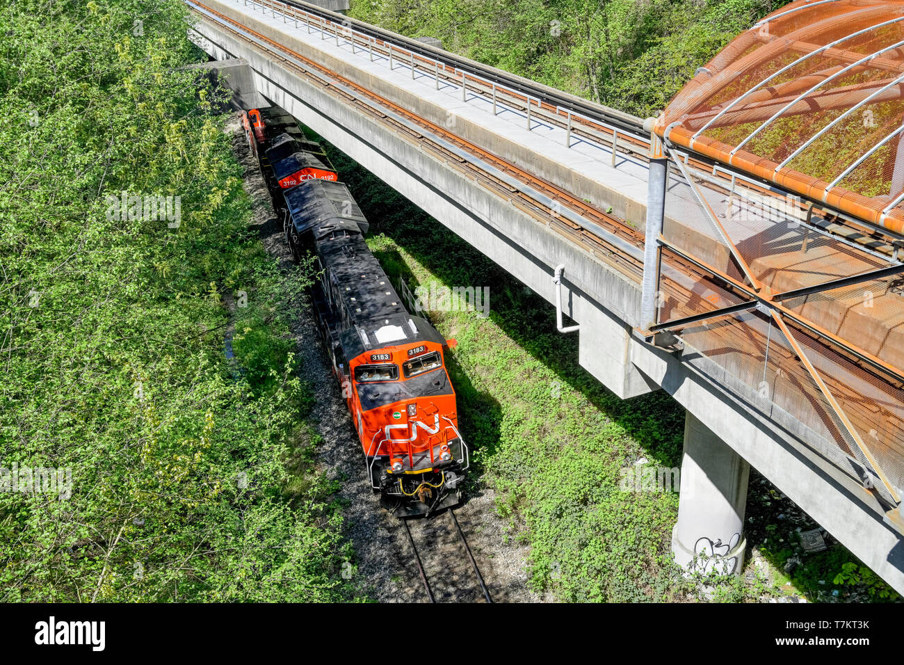 Cn tracks hi-res stock photography and images - Alamy