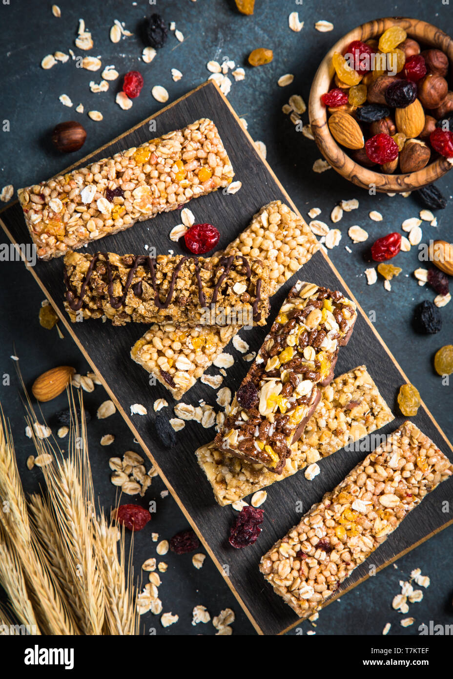Fruit and nuts bar hi-res stock photography and images - Alamy