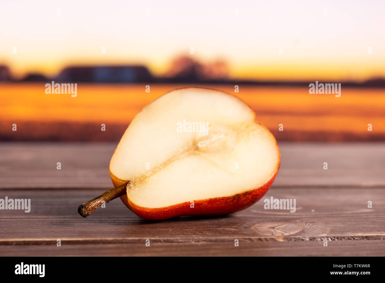 Red blush pear hi-res stock photography and images - Alamy