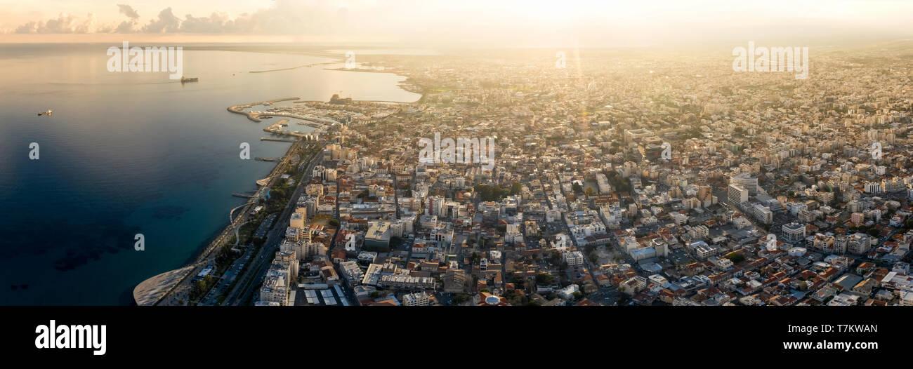 Drone panoramic view cyprus hi-res stock photography and images - Alamy