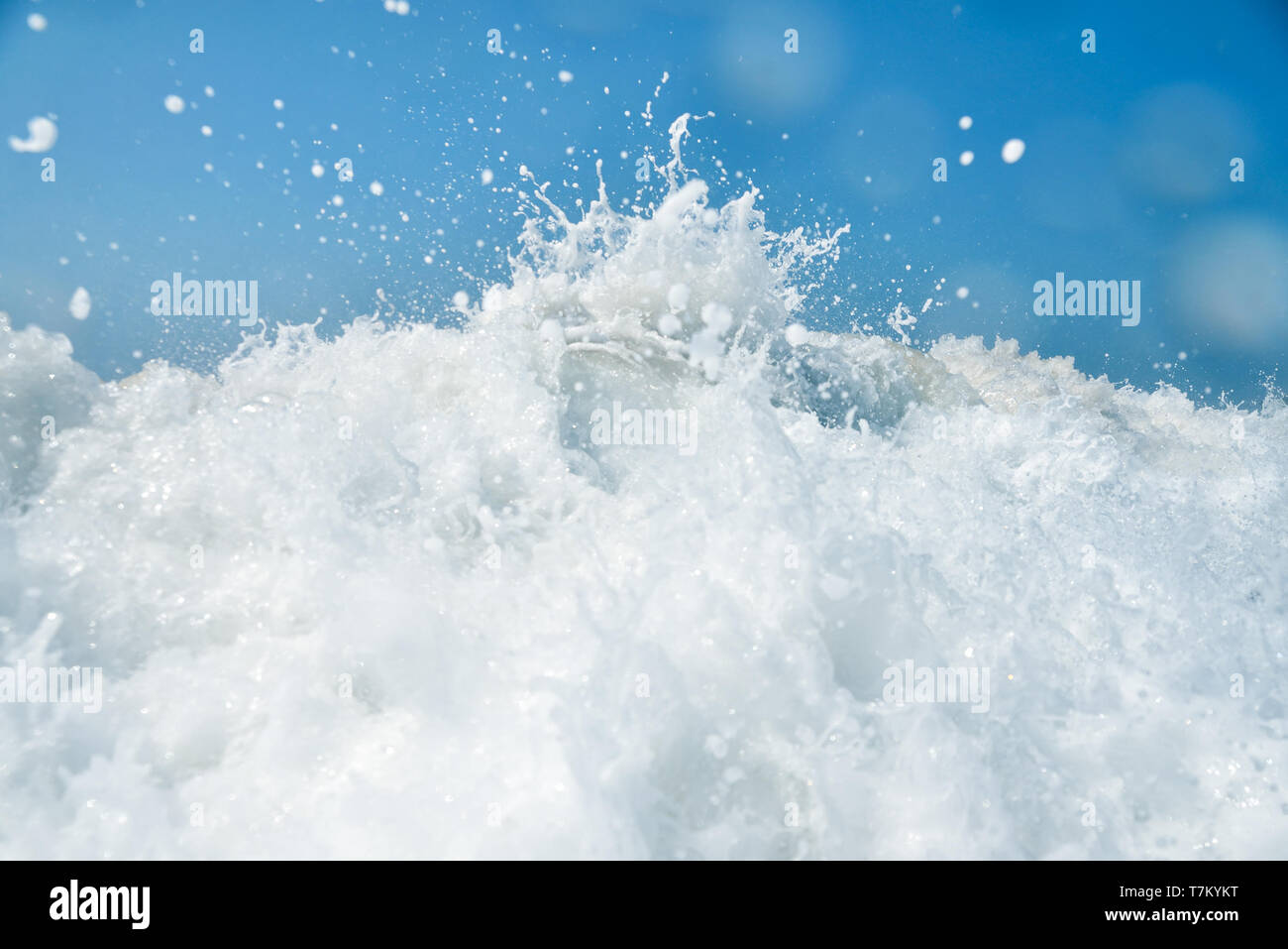 Ocean Wave. View from in the Water Stock Photo - Alamy