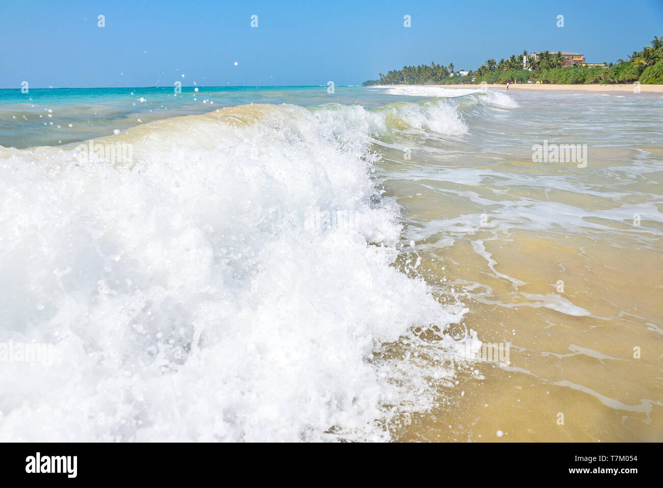 Ocean Wave. View from in the Water Stock Photo - Alamy