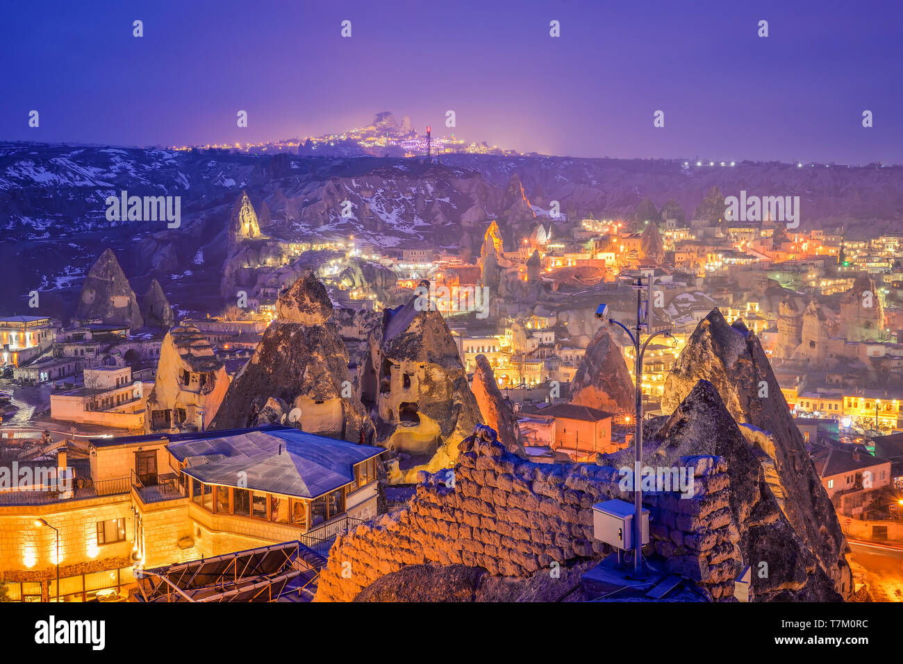 Uchisar at night hi-res stock photography and images - Alamy
