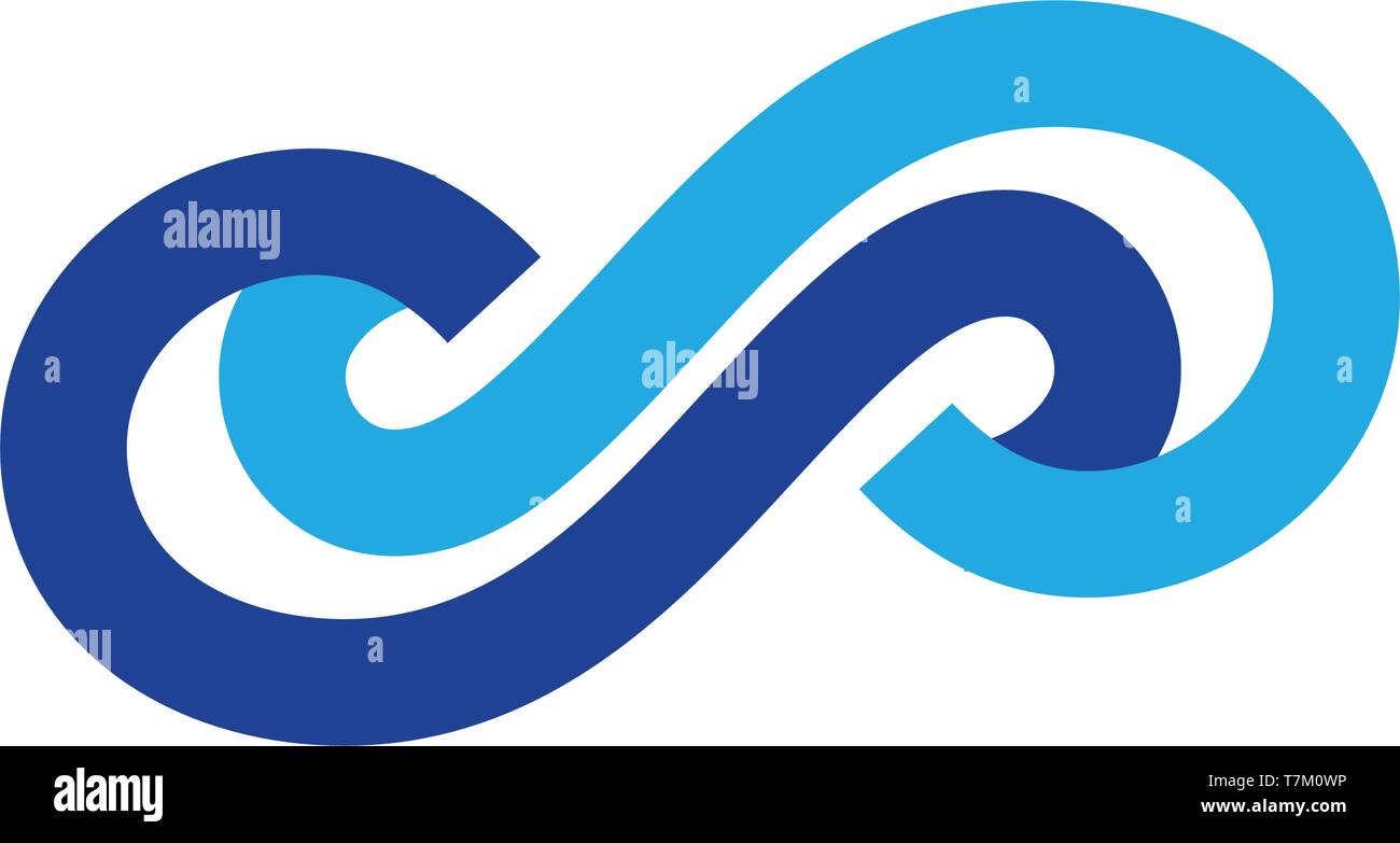 Infinity Design Vector icon illustration Logo template design Stock ...