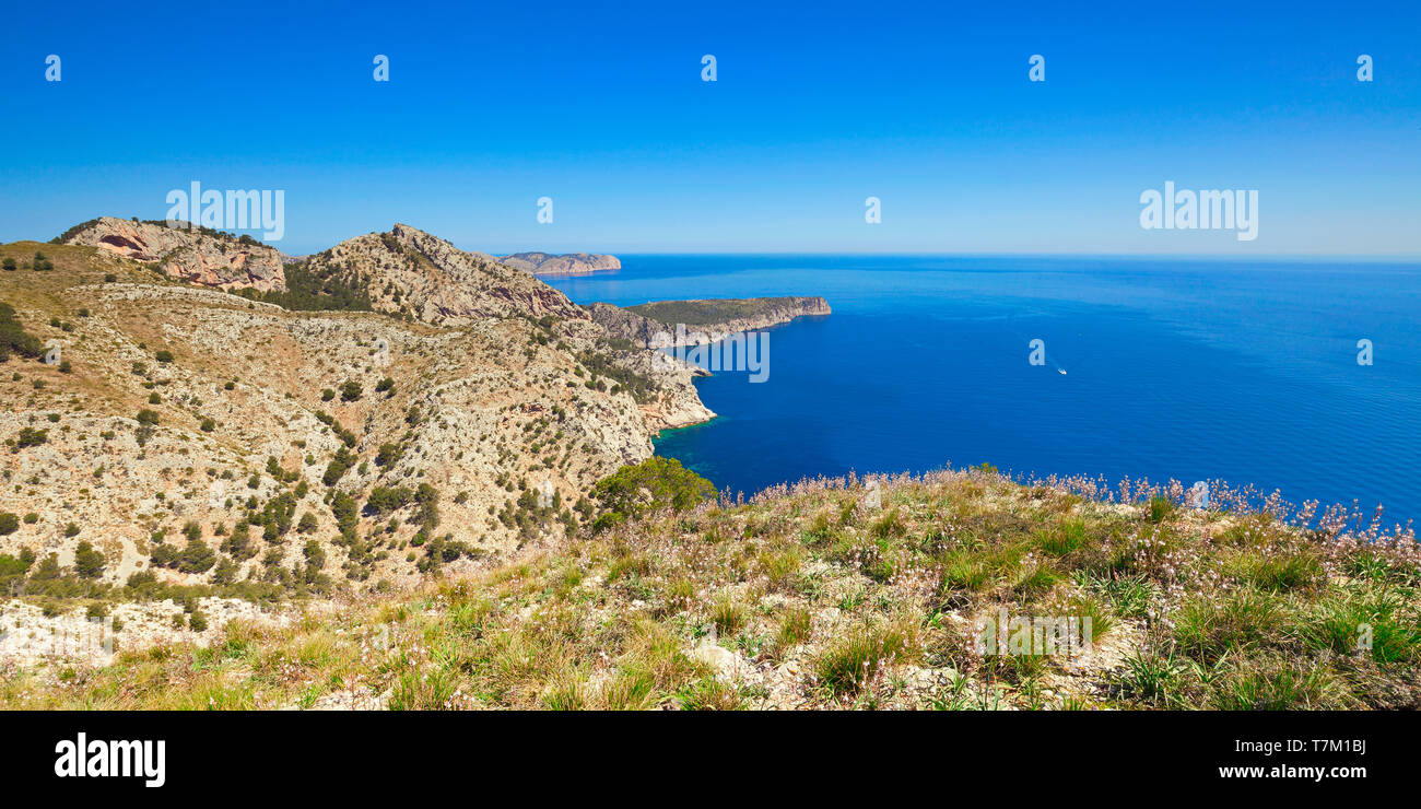 Platja des Coll Baix Mallorca Spain Stock Photo - Alamy
