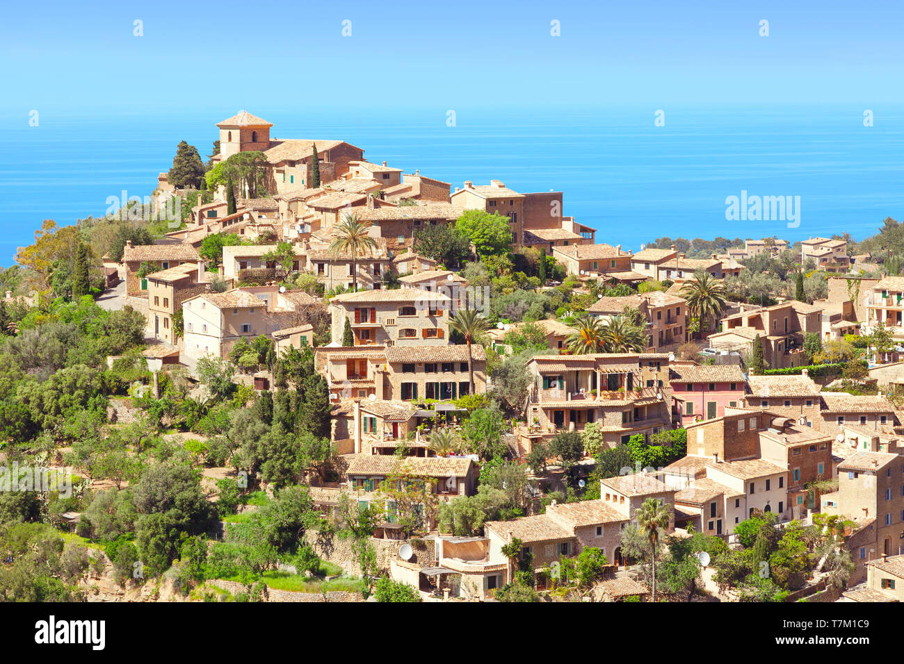 Deia Mallorca Majorca Spain Stock Photo - Alamy