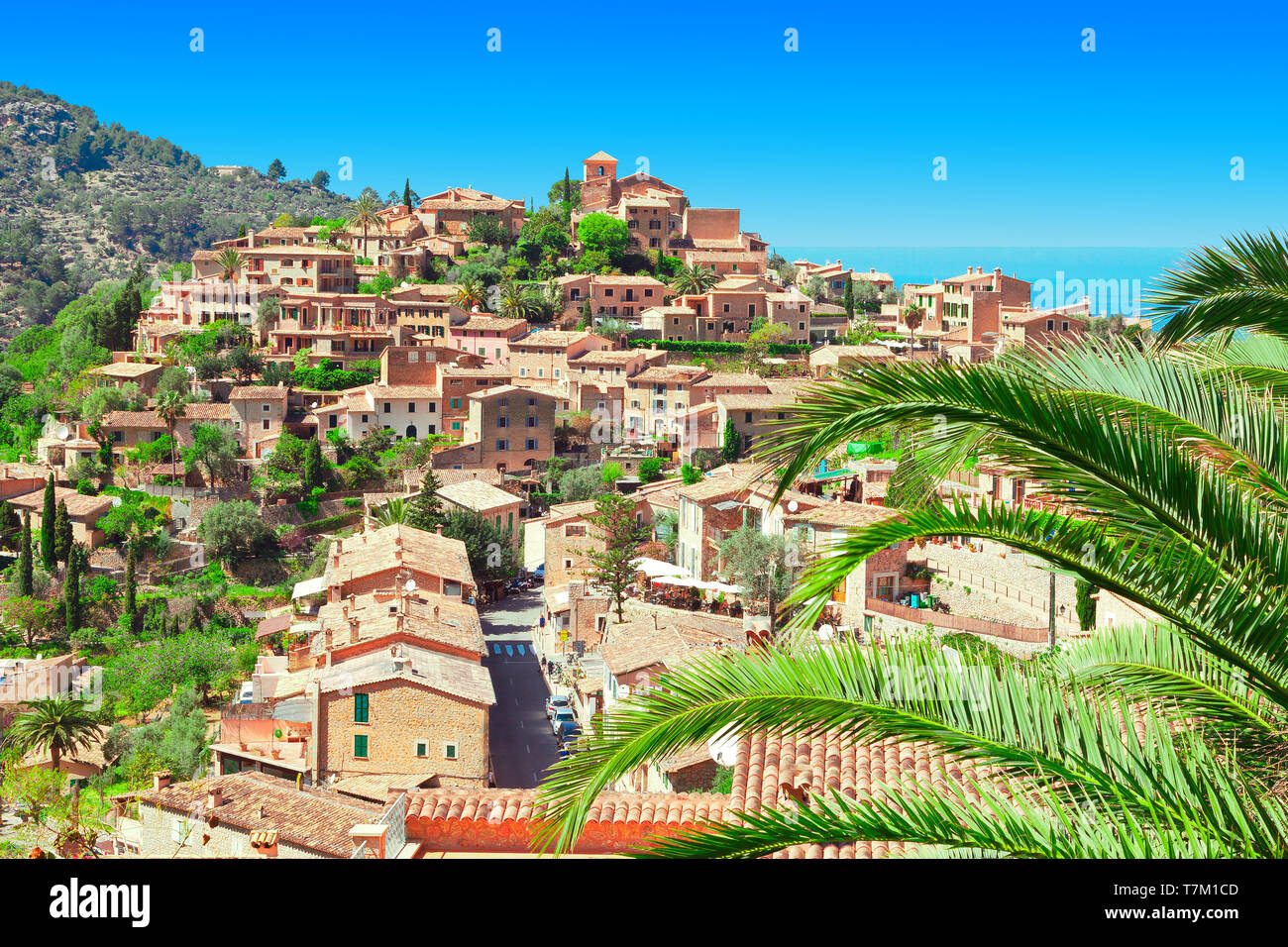 Deia Mallorca Majorca Spain Stock Photo - Alamy