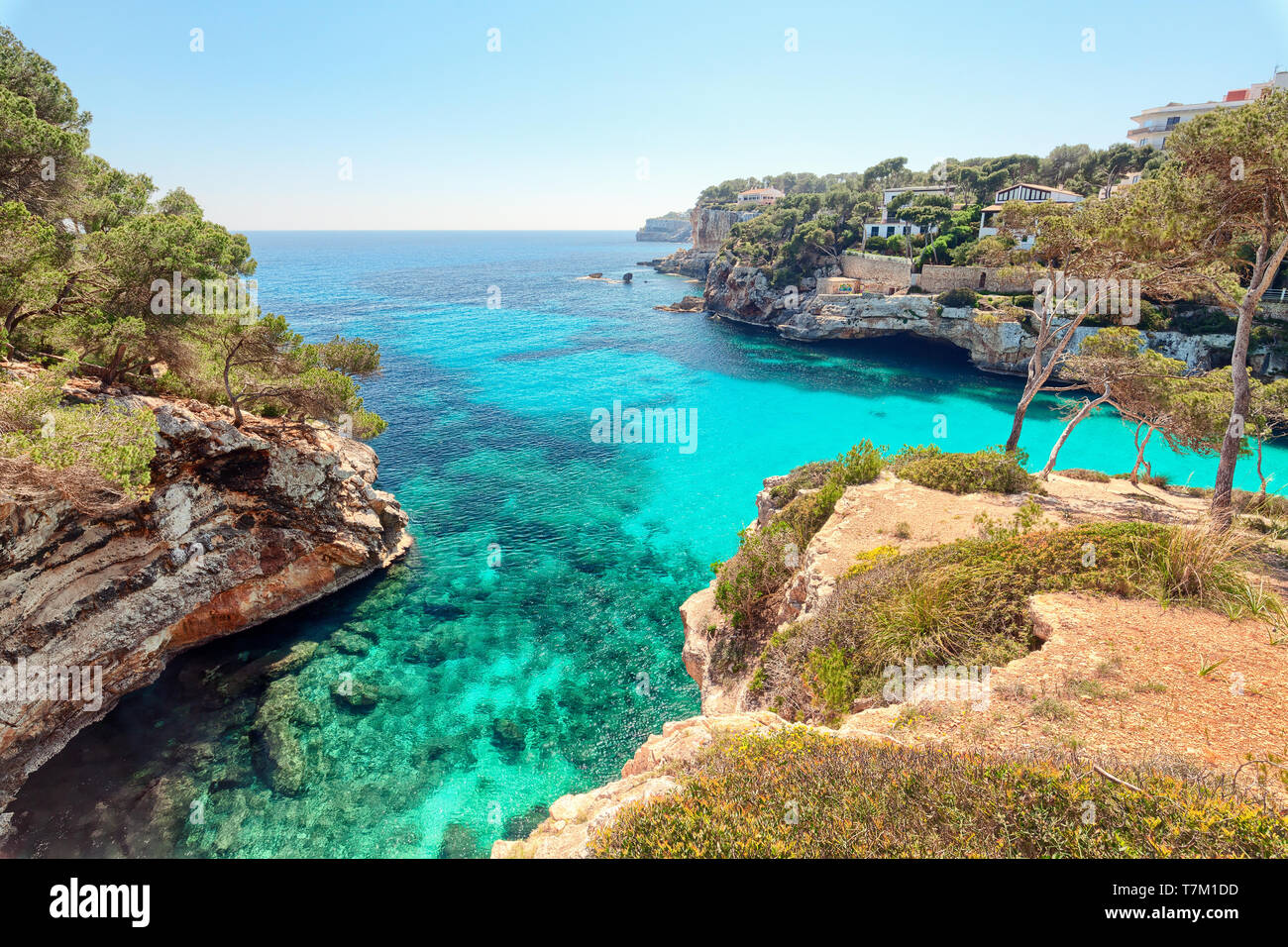 Cala Santanyi, Mallorca, Spain Stock Photo - Alamy