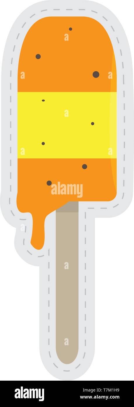 Popsicle pop art cartoon hi-res stock photography and images - Alamy