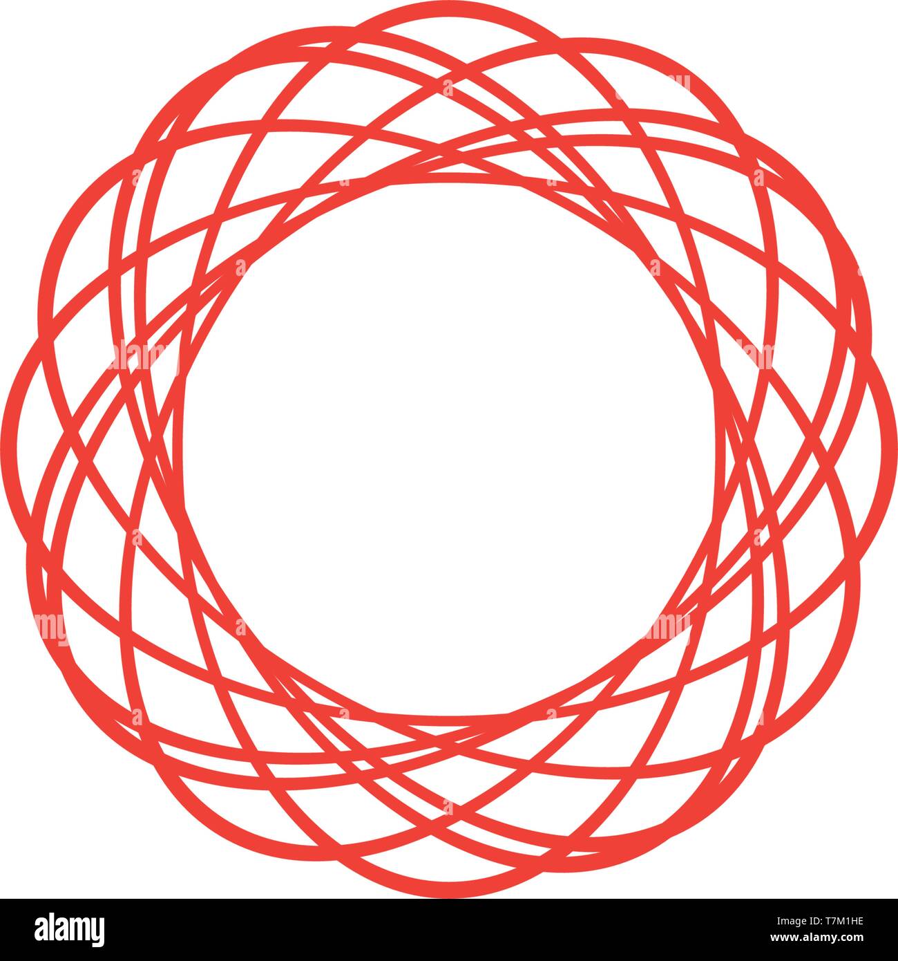 Circle line Logo Template vector icon design Stock Vector Image & Art ...